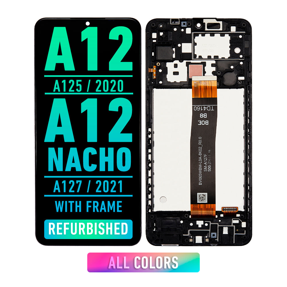 Samsung Galaxy A12 (A125 / 2020) A12 Nacho (A127 / 2021) Pantalla Con