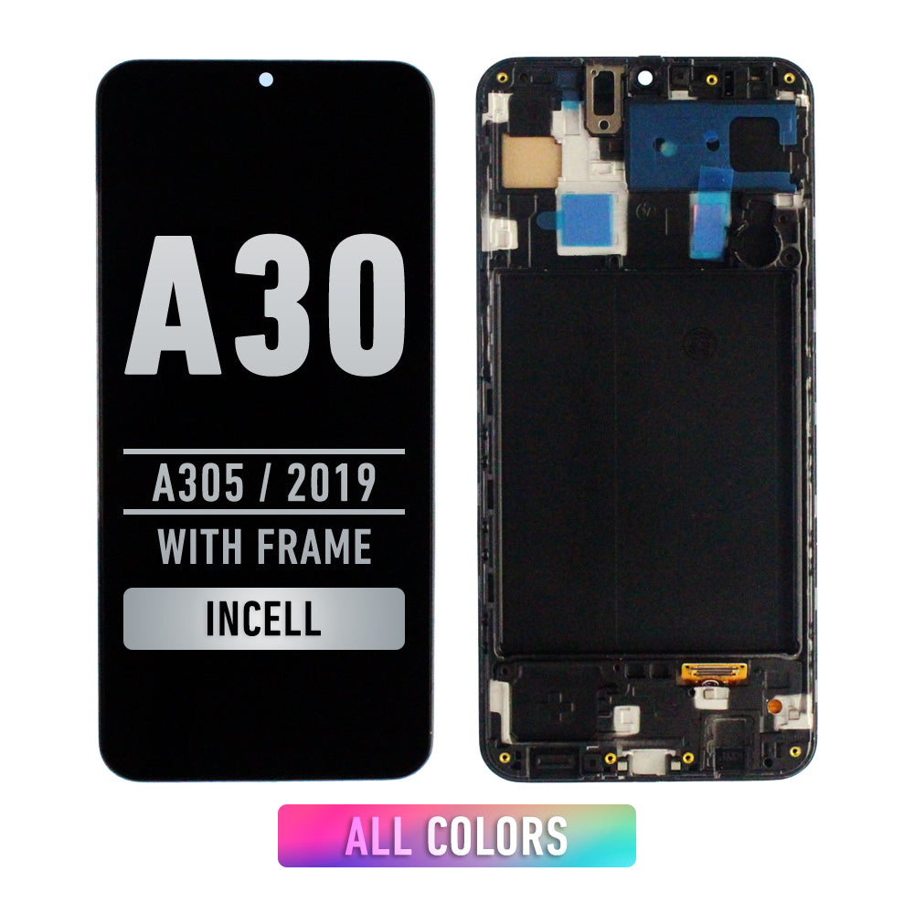 Samsung Galaxy A30 (A305 / 2019) Pantalla Con Bisel (Aftermarket Incel